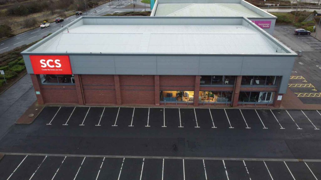 SCS Store, Metro Centre, Gateshead - Roofclad