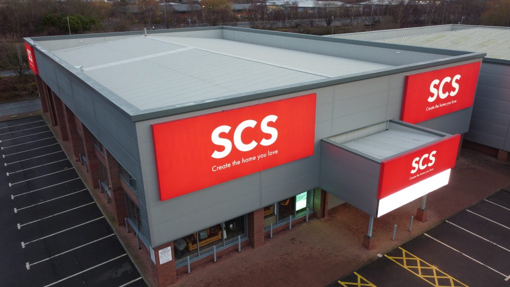 SCS Store, Metro Centre, Gateshead - Roofclad